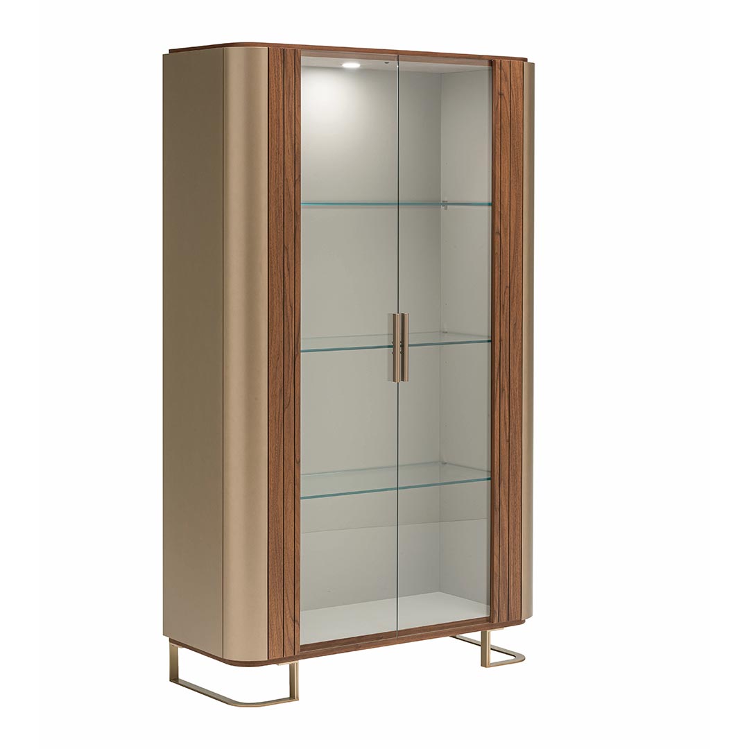 Hilton 2 Door Display Unit | Luxury Furniture | Oliver Matthews